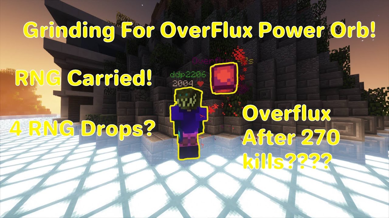 Acquiring Overflux Power Orb! RNG carried? Hypixel Skyblock! - YouTube
