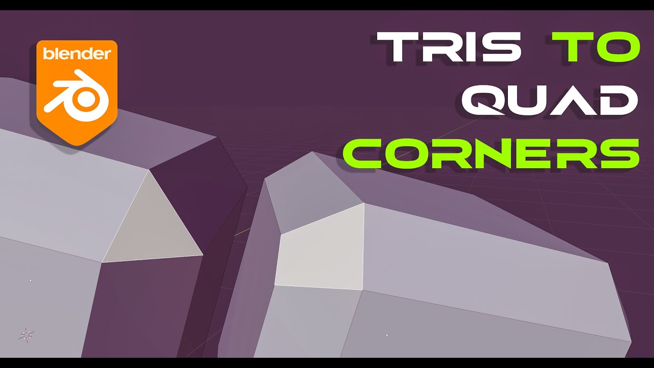 TRIS To QUAD Corners In Blender YouTube tris-to-quad-corners-in-blender-youtube