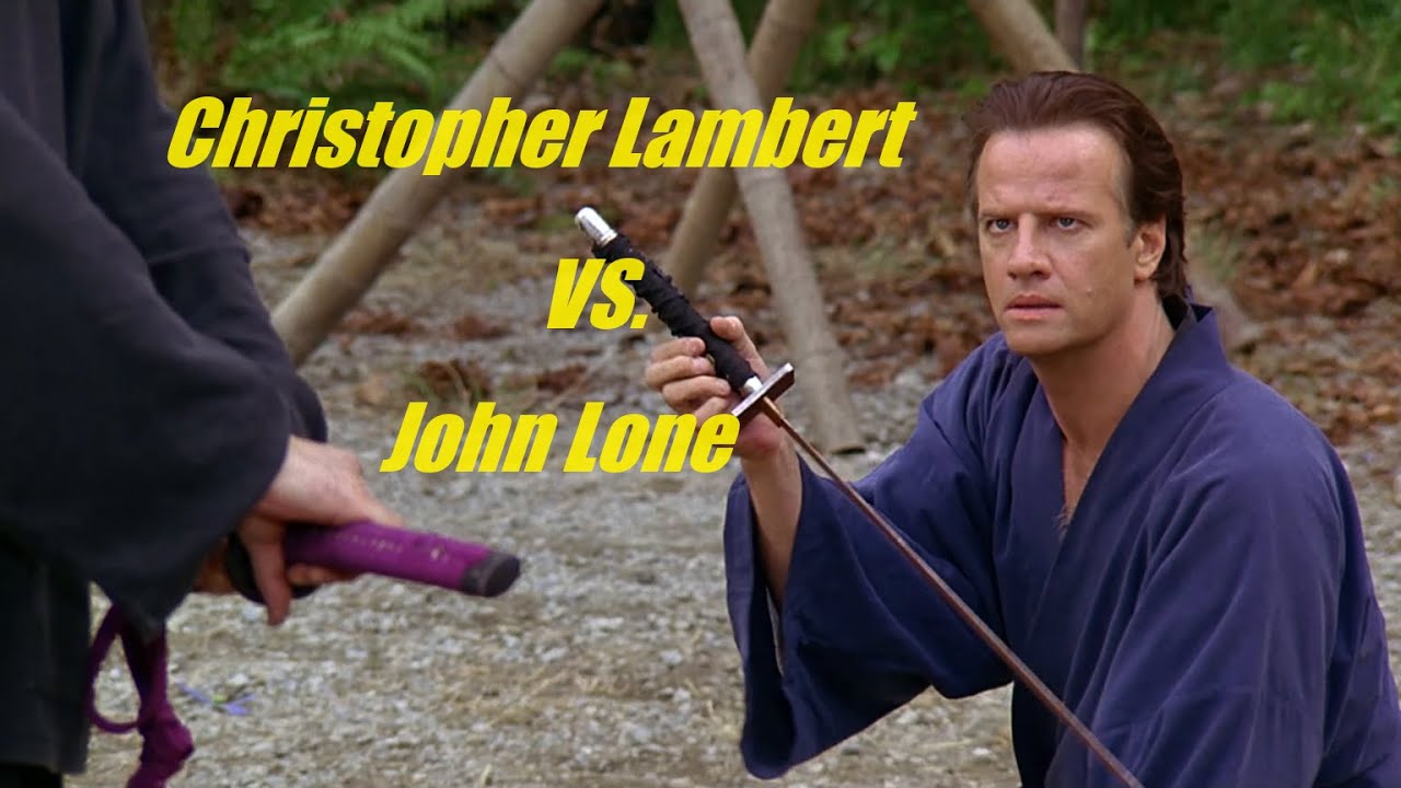 Classic Fight Scene- Christopher Lambert vs. John Lone - YouTube