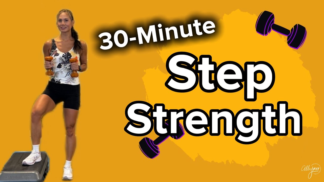 30-Minute Sizzling Step & Sculpt Workout - YouTube