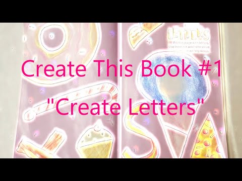 Create This Book #1: Create Letters - Art Prompt Book by Moriah ...