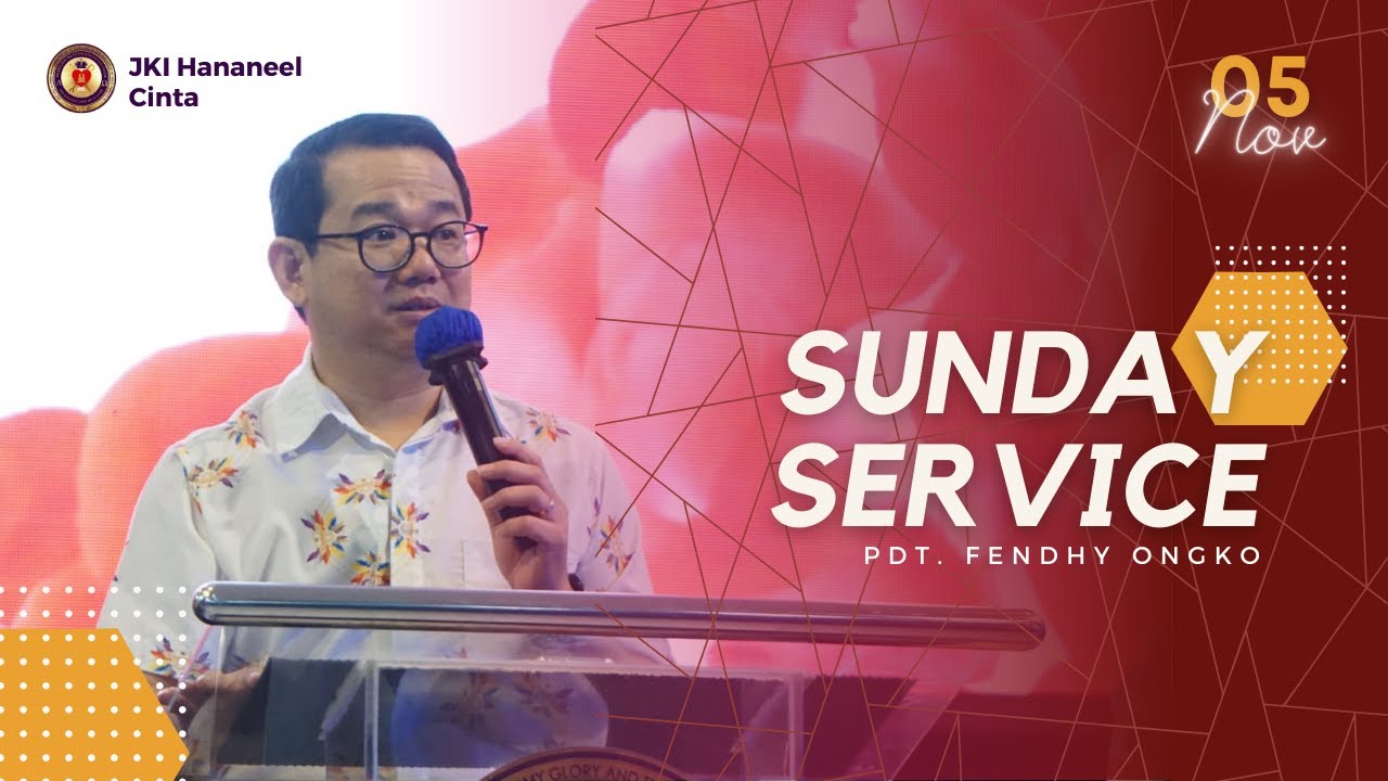 Sunday Service 1 - Pdt. Fendhy Ongko - YouTube