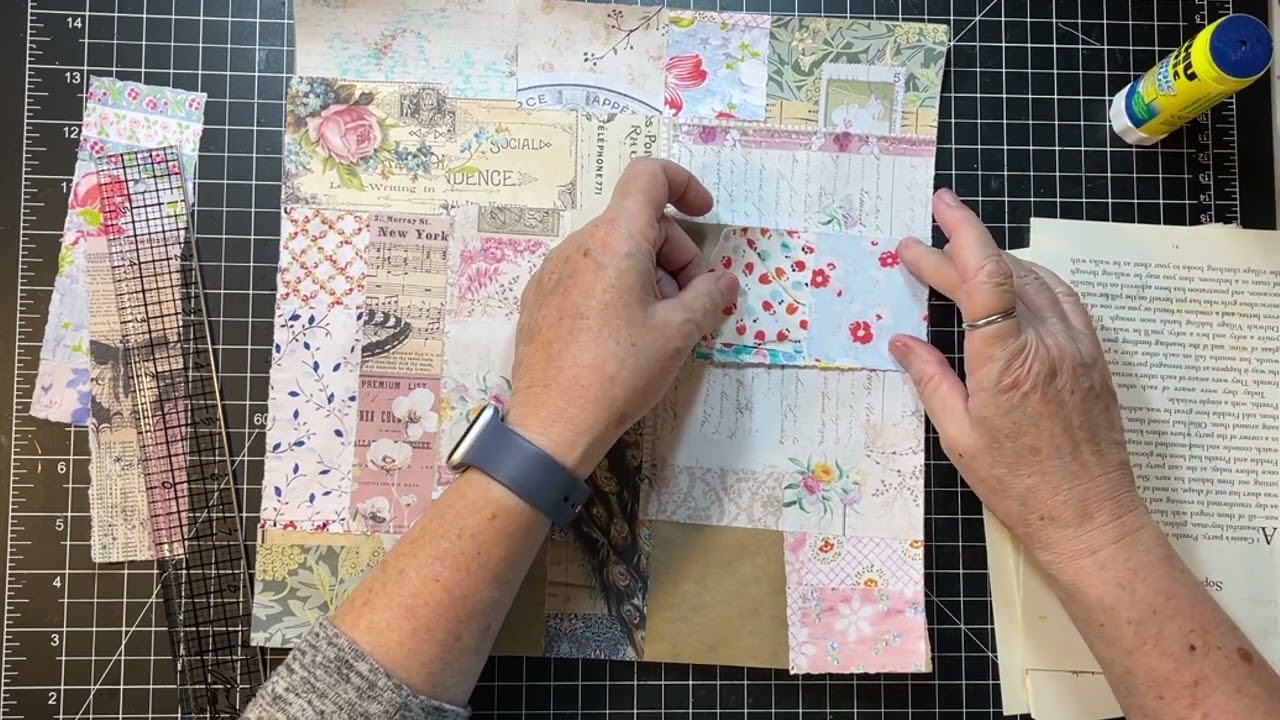 Scrappy Saturday! - Journal Cards for Shirley! New Collage Strip Idea ...