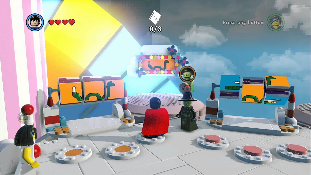 The LEGO Movie Videogame - X6 Stud Multiplier Red Brick Location - YouTube