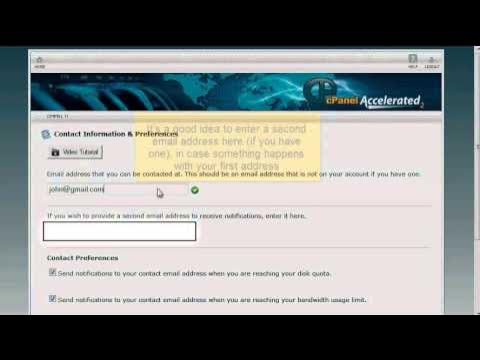 Tutorial: How to update your contact information in cPanel | LayerOnline Web Hosting - YouTube