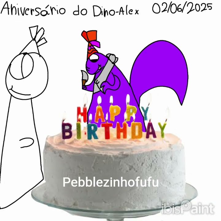 aniversário do dino-alex #animation #meme #cake #aniversario - YouTube