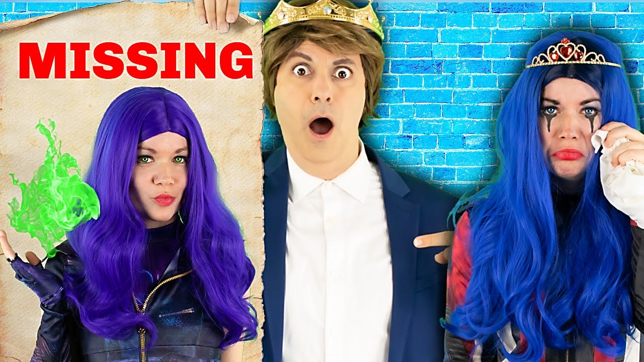 DESCENDANTS MAL is MISSING! | MAL Runs Away, INSTANTLY REGRETS IT ...