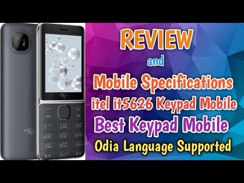 Review and Mobile Specifications || Keypad Mobile itel it5626 Keypad ...