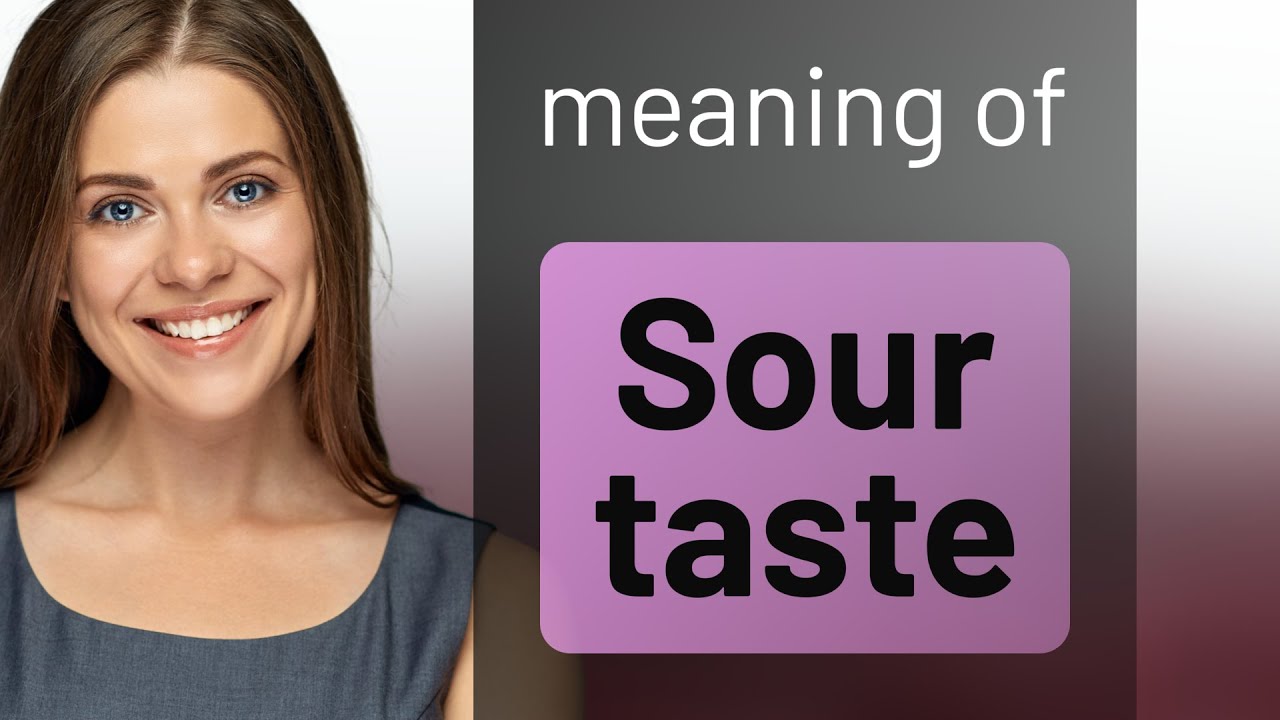 Understanding "Sour Taste": A Guide to English Idioms - YouTube
