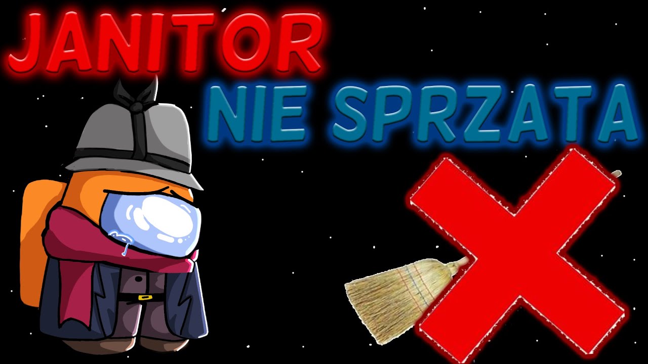 Janitor ale nie sprząta! - Among us Town of Us! - YouTube