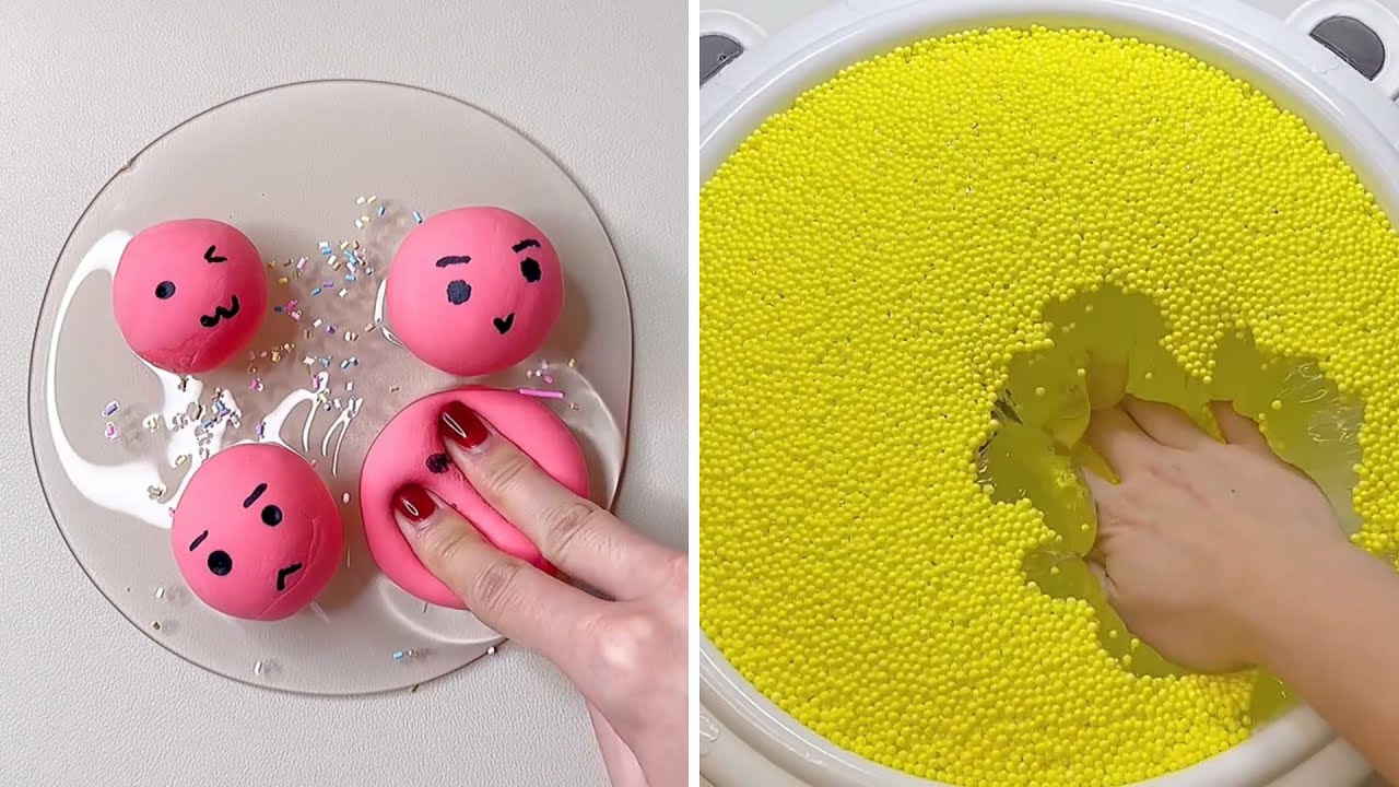 ASMR Satisfying Slime For Sleep | Relaxing Oddly Slime | The Best ...