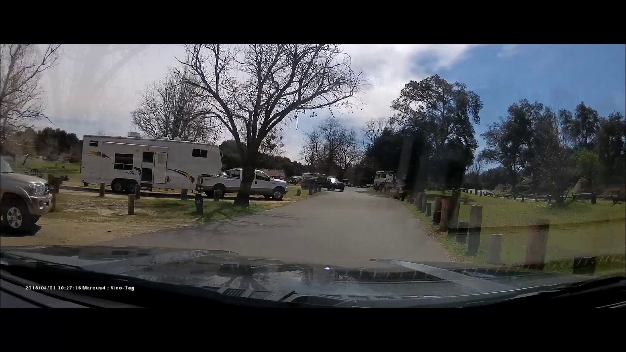 Lake Morena Campground Drive Thru - YouTube