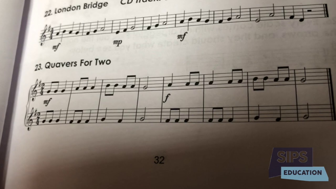 Quavers for Two Duet with Mrs Matthews - YouTube