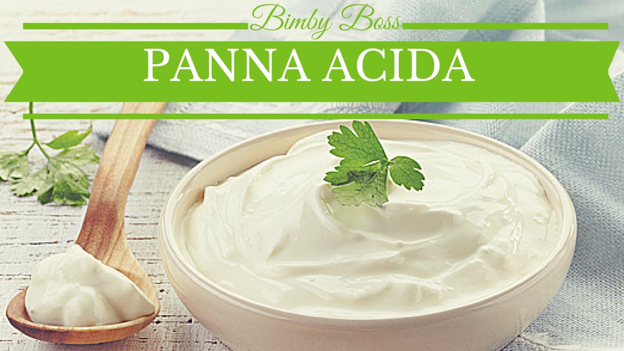 Panna Acida | Bimby TM6 - TM5 -TM31 | Thermomix - YouTube