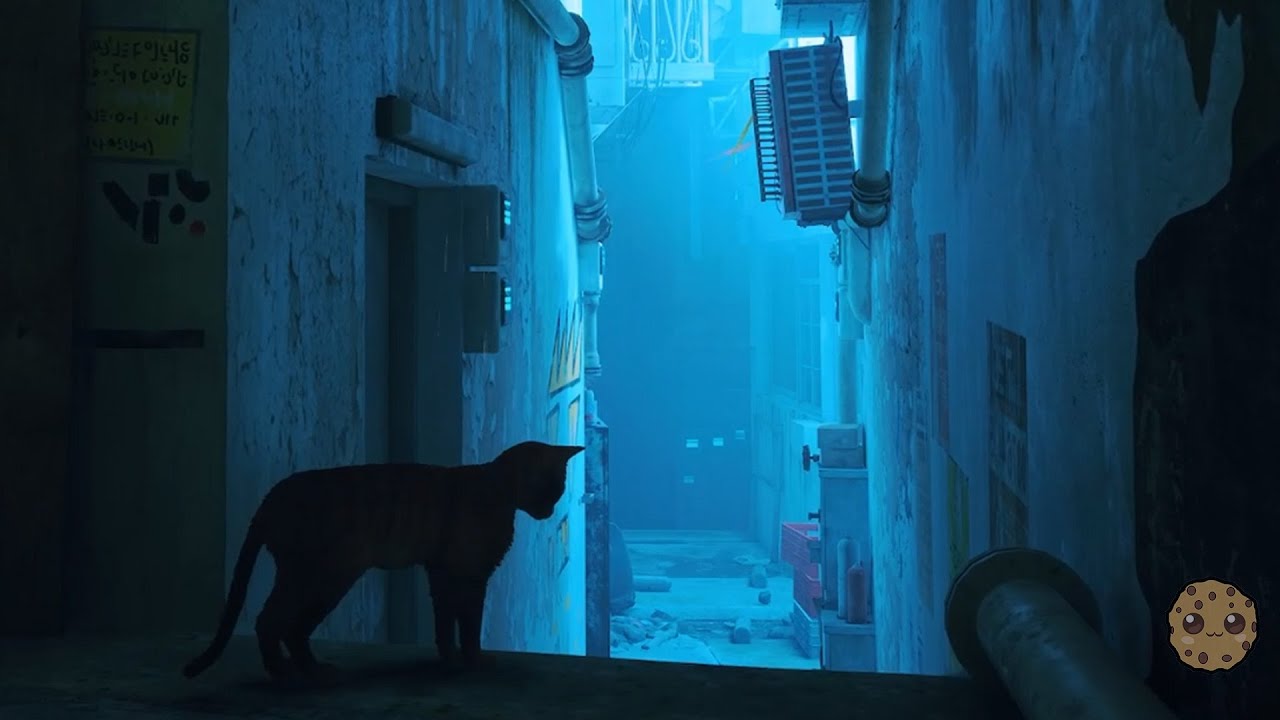 Stray Cat Lost In A Robot City - YouTube