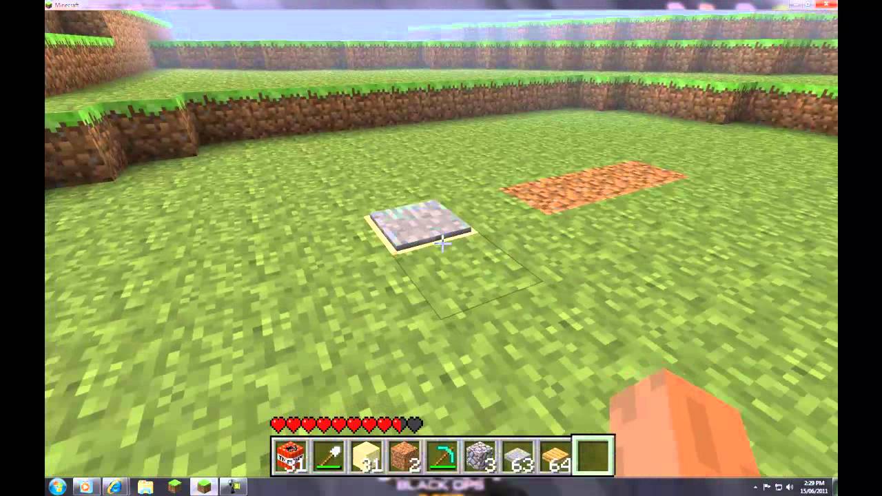Minecraft landmine trap - YouTube