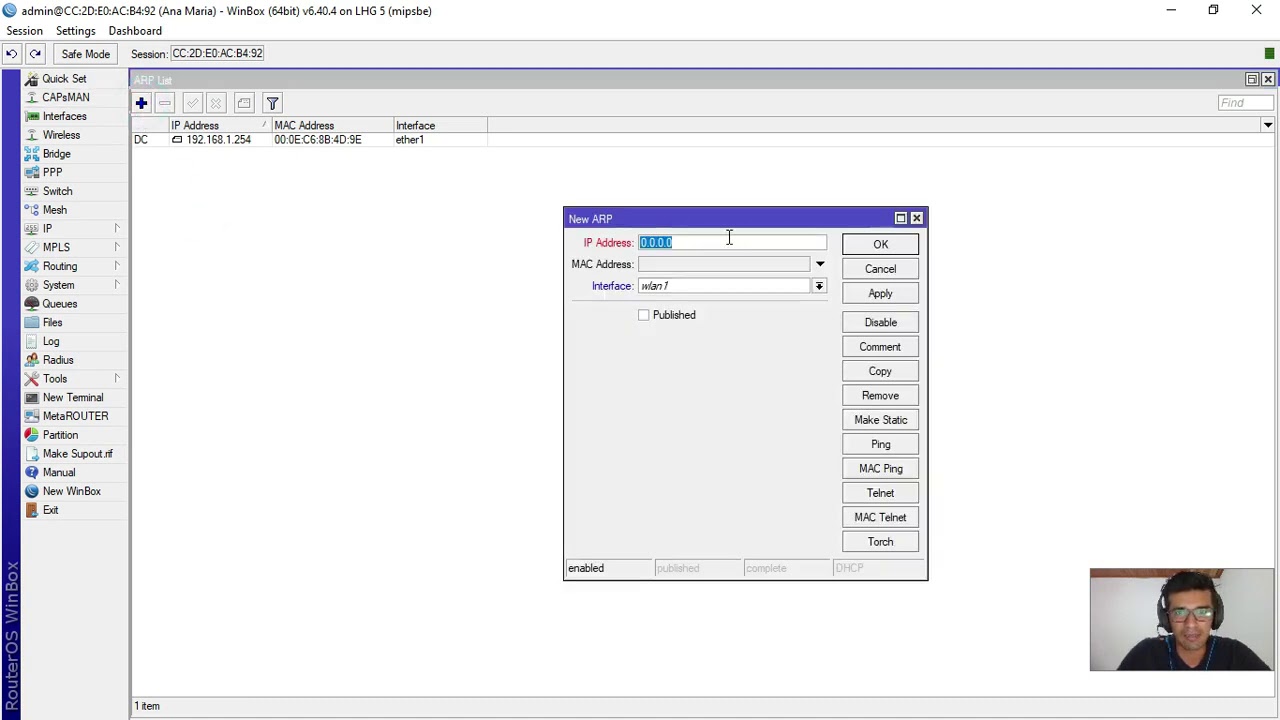 Mikrotik configuracion ARP, Queues (Trafico Megas) e Interfaces - YouTube