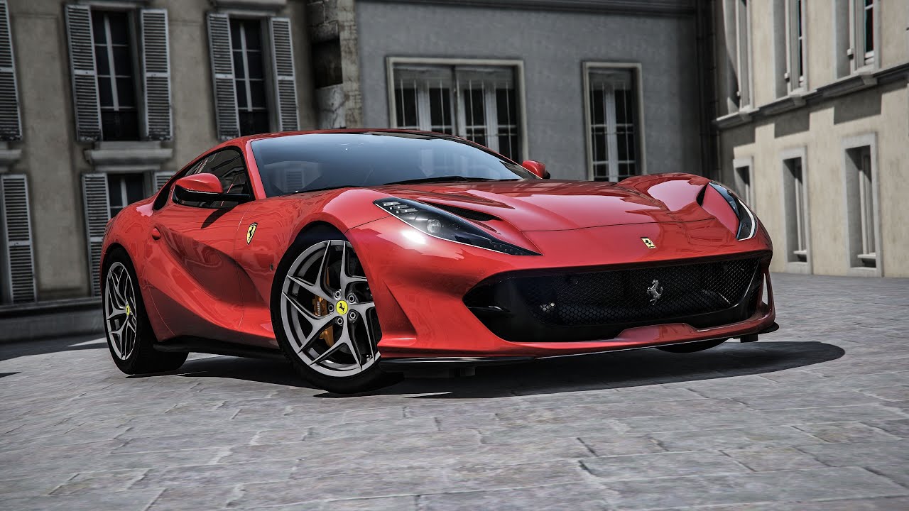 Grotti Itali GTO ( Ferrari 812 Superfast ) обзор | Grand Theft Auto V ...