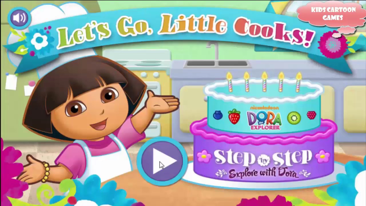 Dora The Explorer - Dora Cooking Game - YouTube