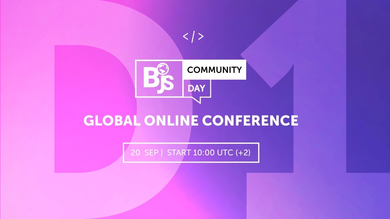 (20 SEPTEMBER) BORDERLESS JS Community Conference - YouTube