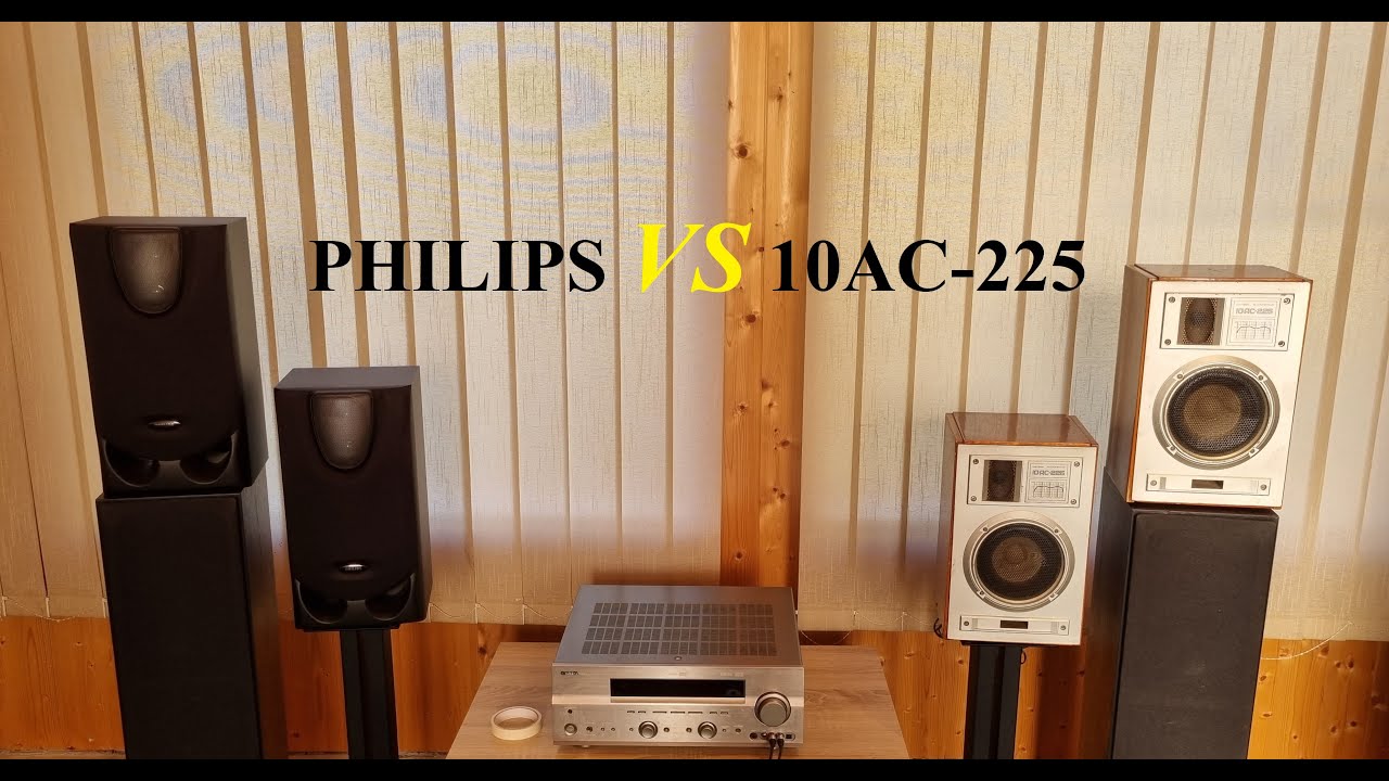 Колонки 10АС-225 vs Philips AS660 – любительский обзор от Макса - YouTube