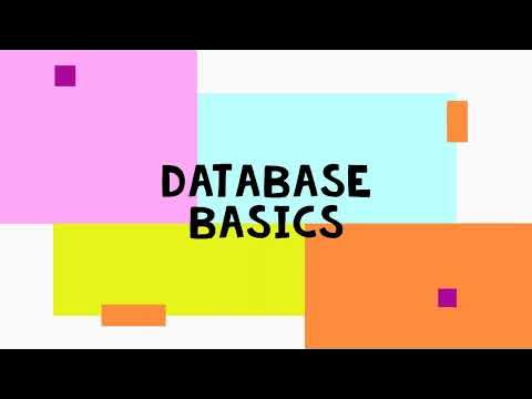 1. Database Basics: Understanding Definitions, Tables, Fields, and ...