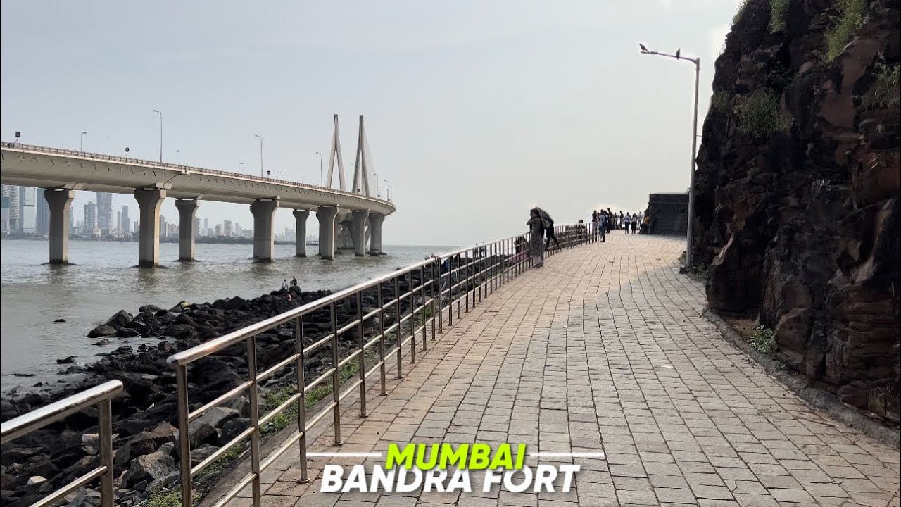 Bandra Fort - 4K | Popular Tourist Place to Wintness Sunset in Mumbai ...