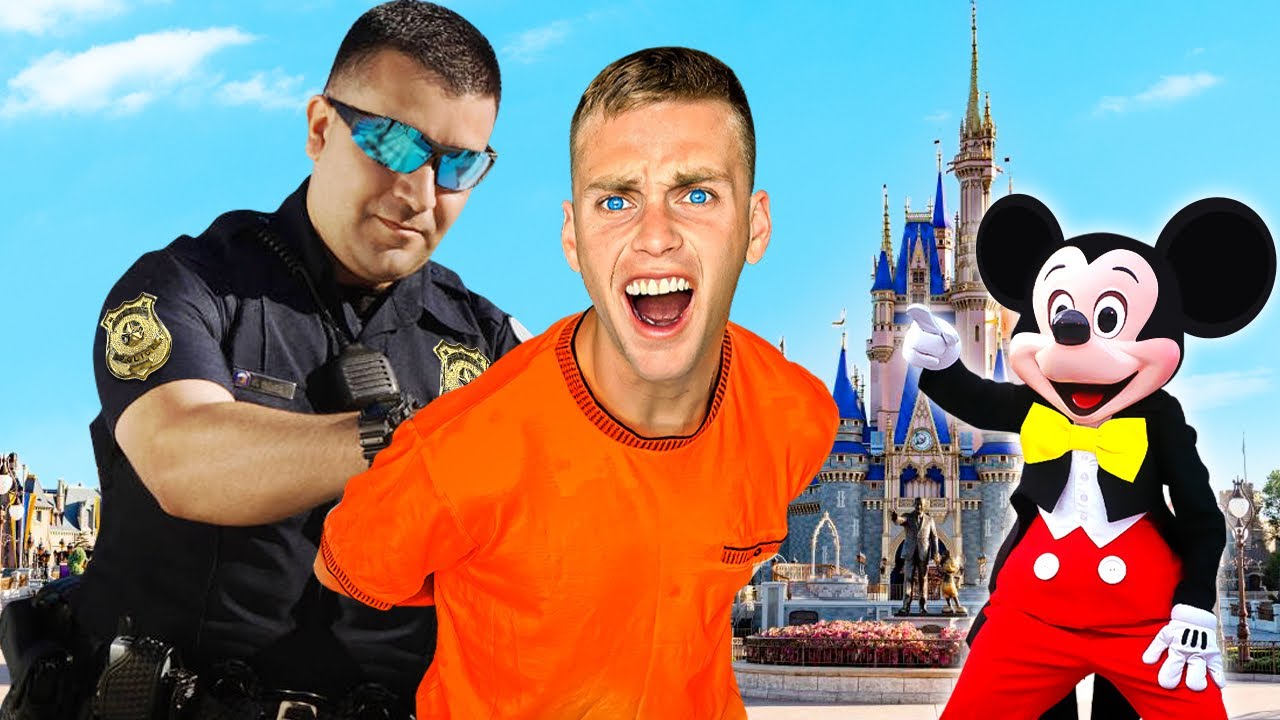 Last To Get Arrested At Disney World! - YouTube