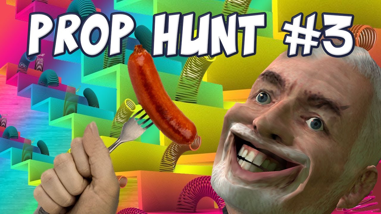 SAUSAGE SLINKY! - Prop Hunt w/ PewDiePie, Minx & Ohmwrecker - YouTube