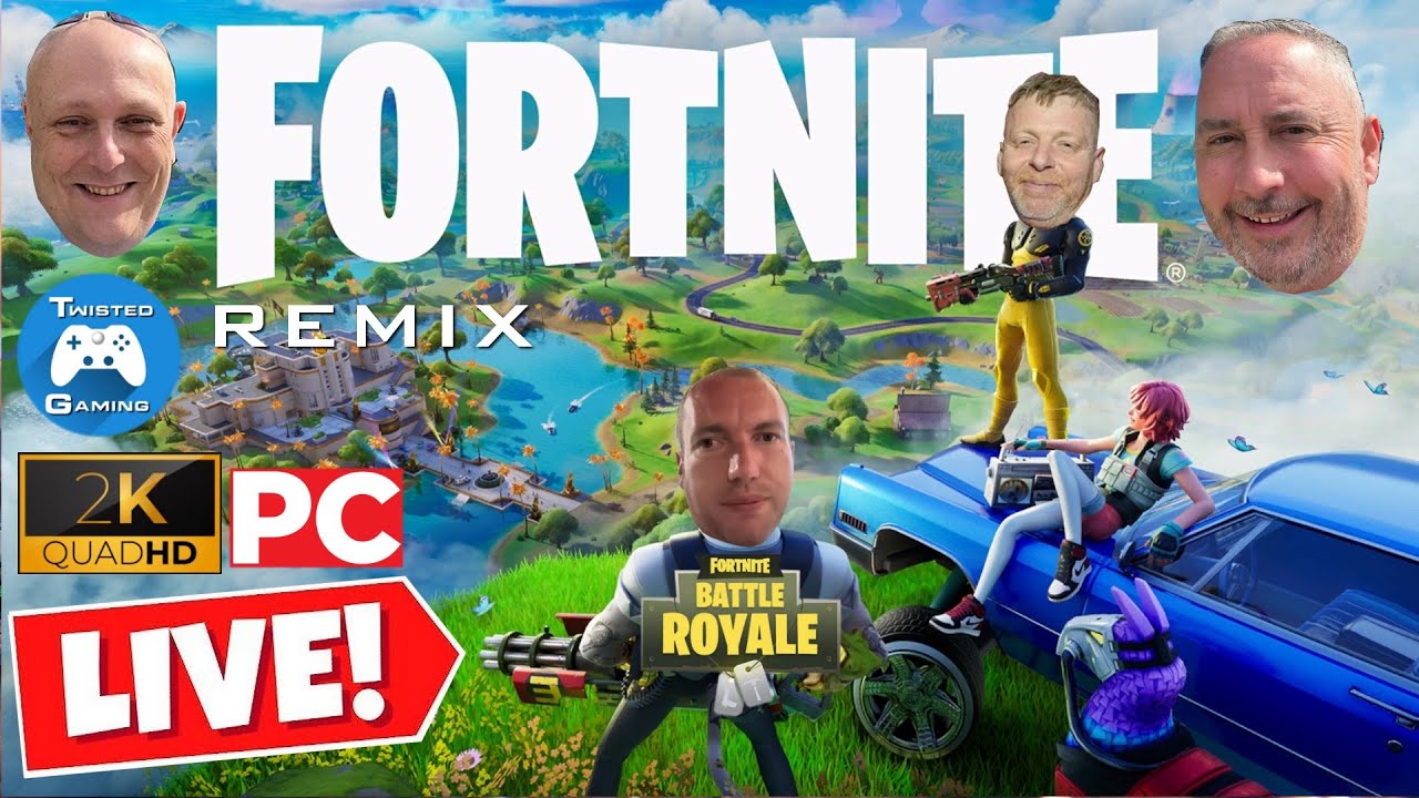 LIVE Fortnite | Thursday Night Stream | New Fortnite Remix with Mates ...