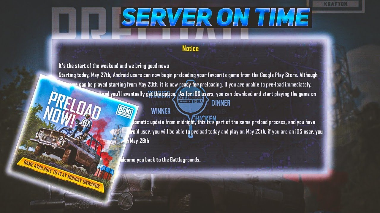 BGMI Sever Open Time | Tommarow In Morning ? | BGMI Unban Time ! 🔥 ...