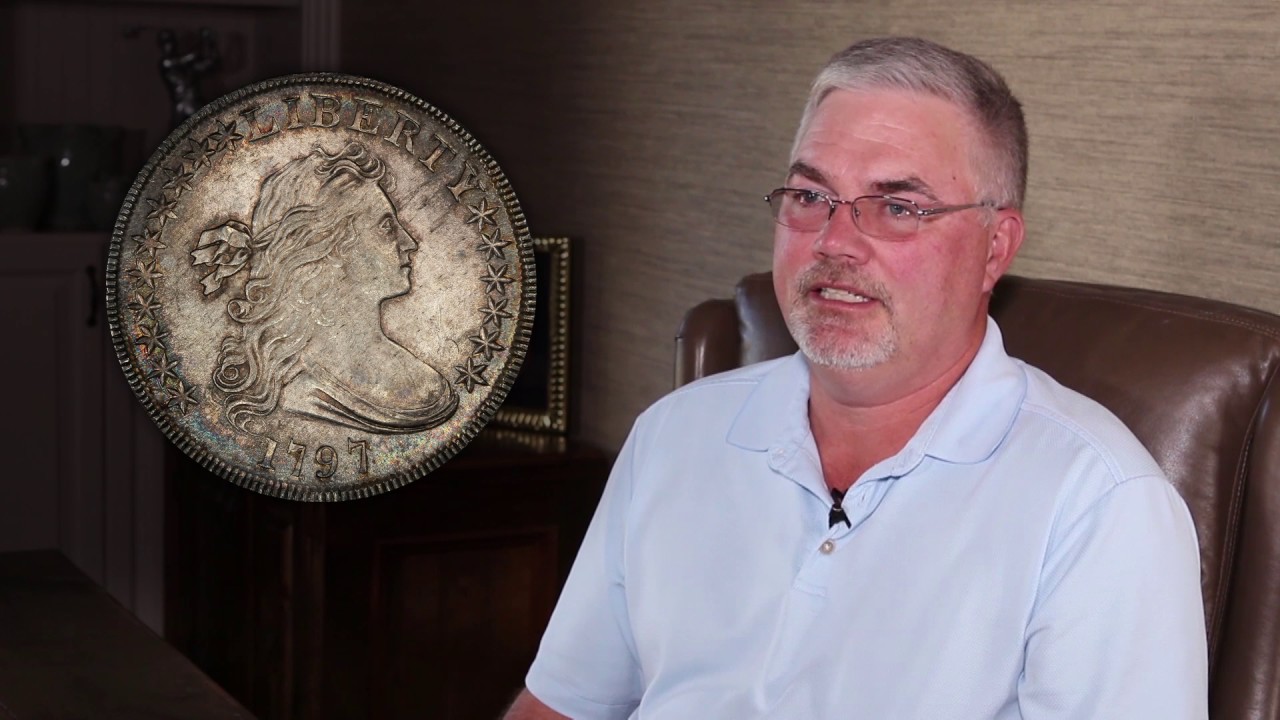 Bruce Morelan: 1797 MS64 B-3 BB-71 10X6 Stars - YouTube