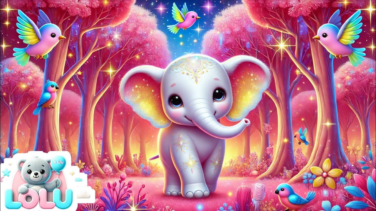 Elephant Dance Song | NURSERY RHYMES AND KIDS SONGS @LoluKidsEnglish ...