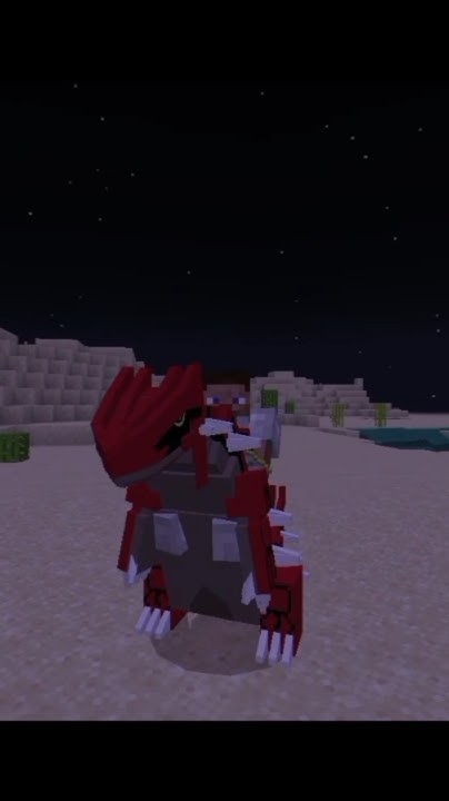 Thu phục pokemon huyền thoại Groudon pokebedrock #mod #addon #minecraft #pixelmon #fyp #xuhuong ...