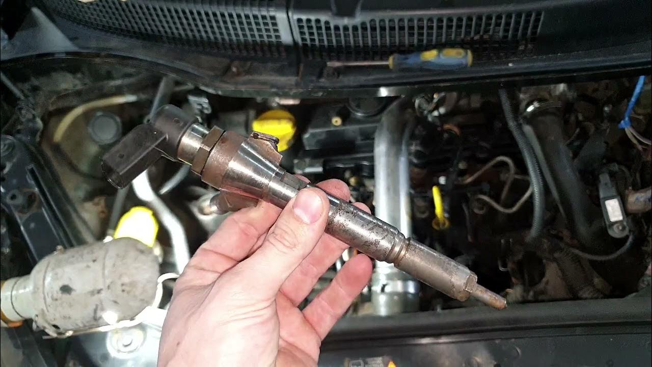 Замена форсунки Renault K9K - YouTube