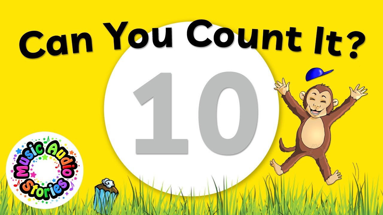 Counting 1 - 10 - Learn To Count Number Ten, Pronunciation and Spelling ...
