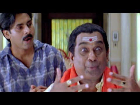 Brahmanandam का ये Comedy Scene ज़रूर देखे | Main Hoon Chalbaaz (2008) (HD) - Part 4 | Pawan Kalyan