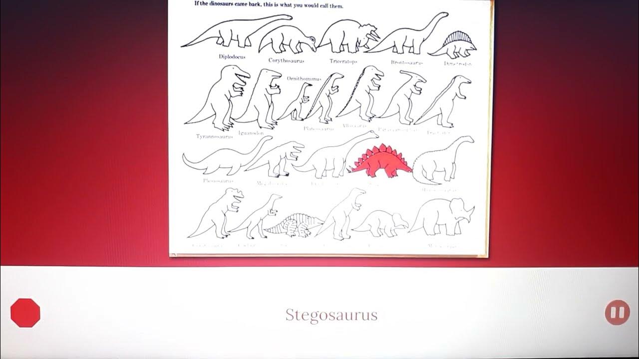 One More Story: If the dinosaurs came back Written and illustrated by ...