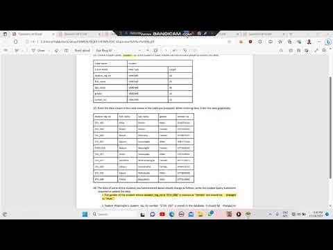 Database Management System Question set video 06 - YouTube
