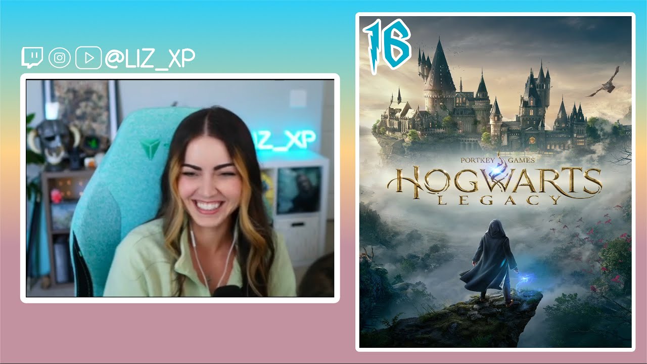 Hogwarts Legacy Let's Play | Ravenclaw | VOD | LizXP [16] - YouTube