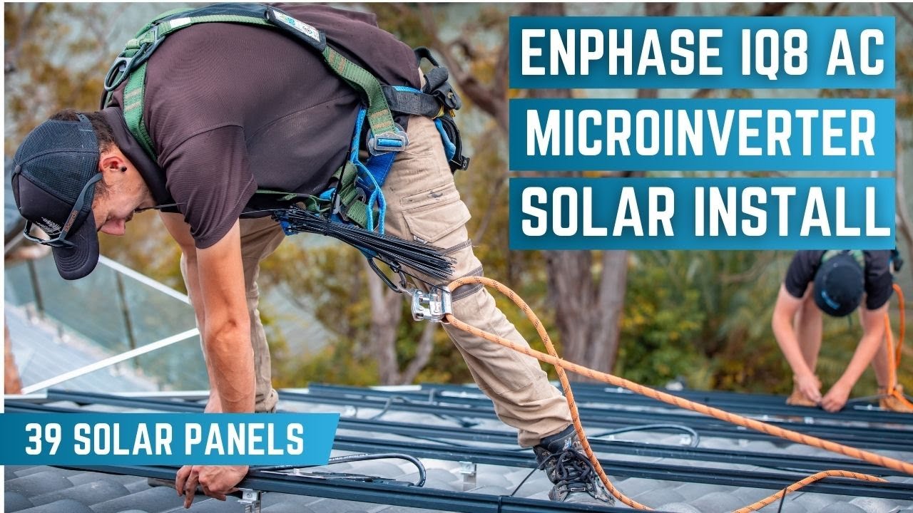Solar Design and Installation - Enphase IQ8 AC Microinverter System ...