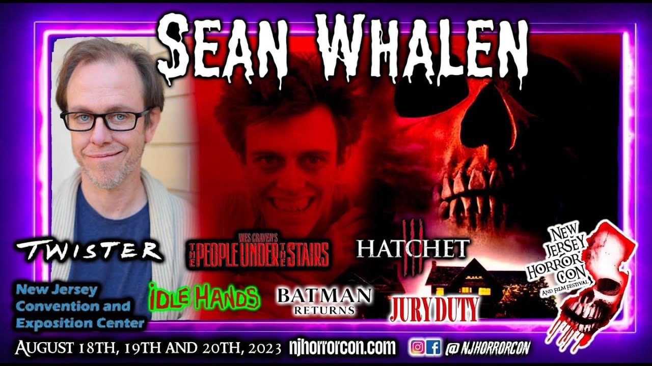 Sean Whalen @ NJ Horror Con August 2023 - YouTube