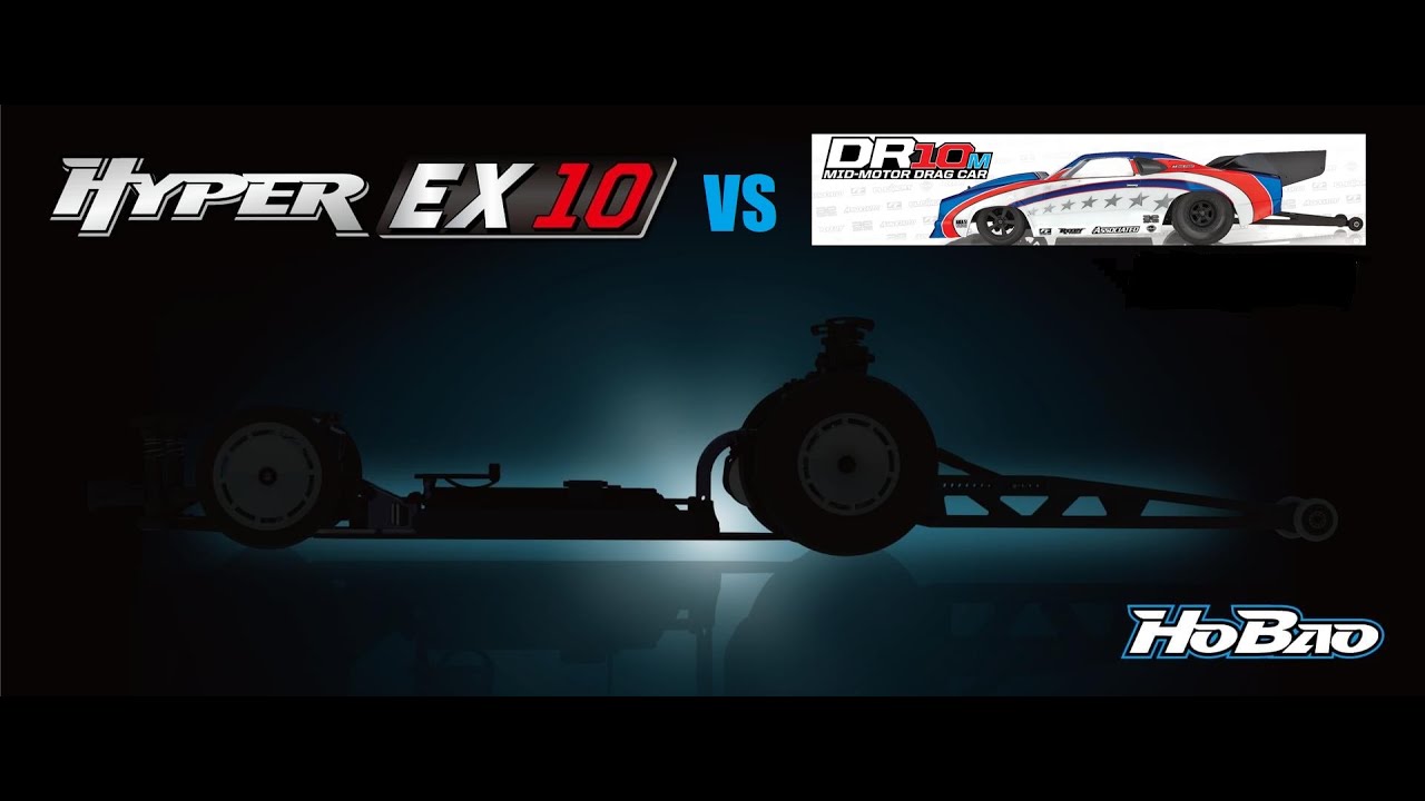 RACE TO THE FINISH: Hobao Hyper EX10 vs Team Associated DR10M Drag Car ...