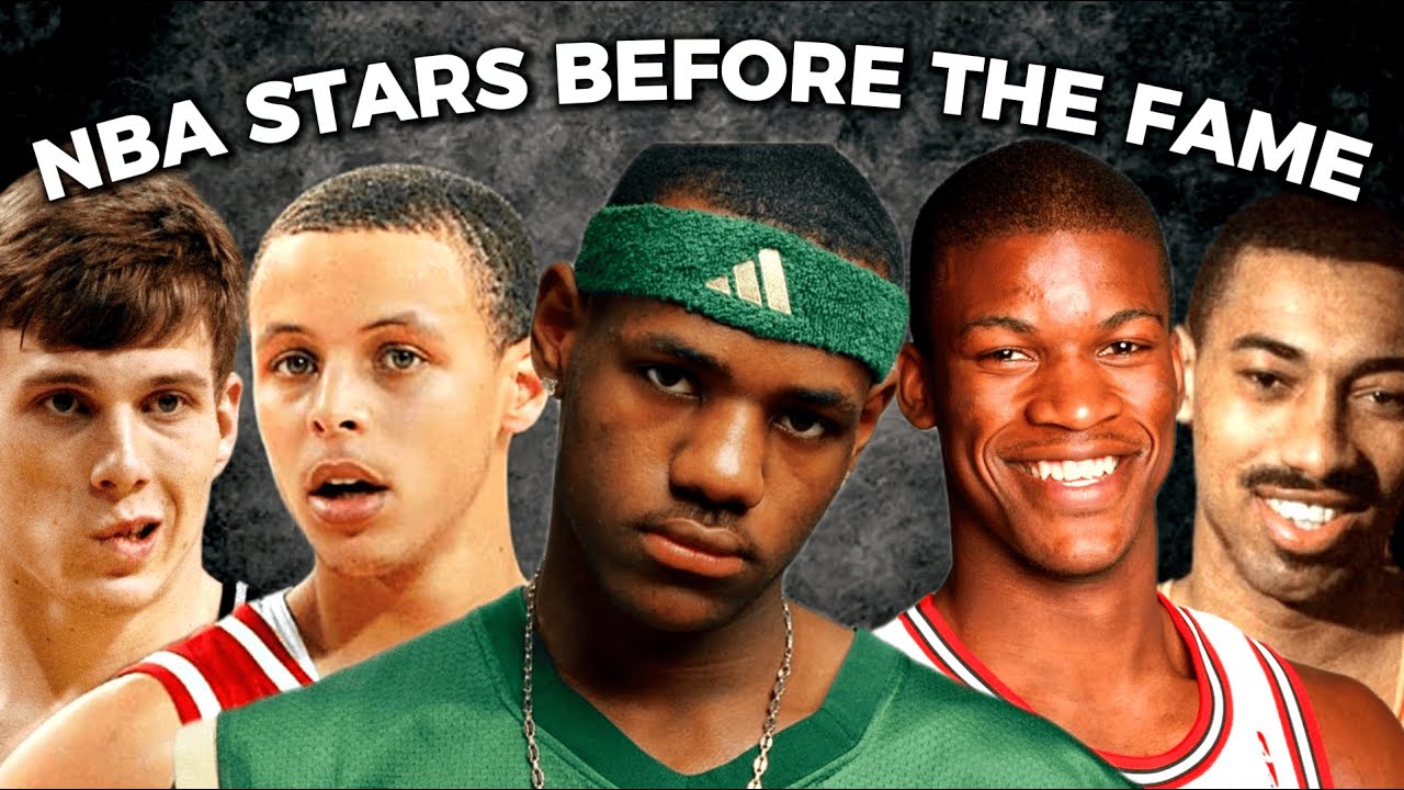 NBA Stars Before The Fame... How Good Were They Actually? - YouTube