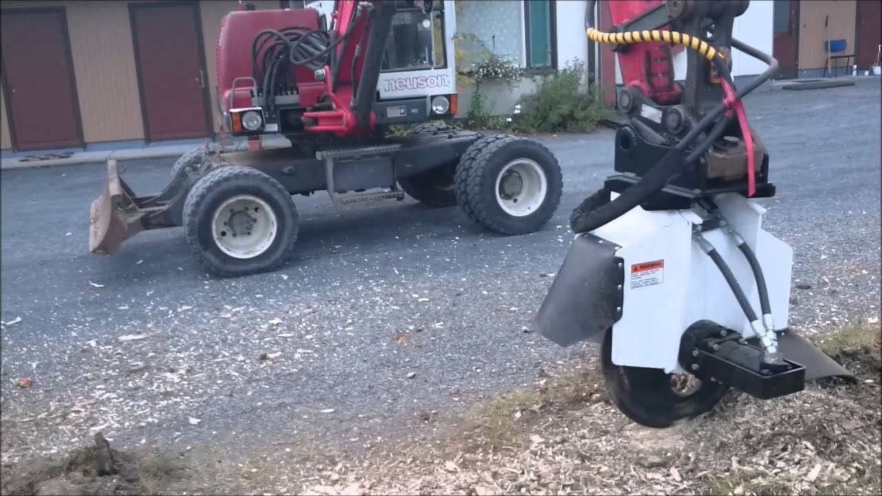 Stumper 280 Neuson 06102015 - YouTube