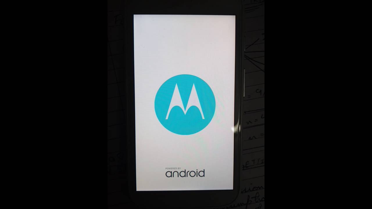 New Motorola boot animation [Hand Stitched 2016] - YouTube