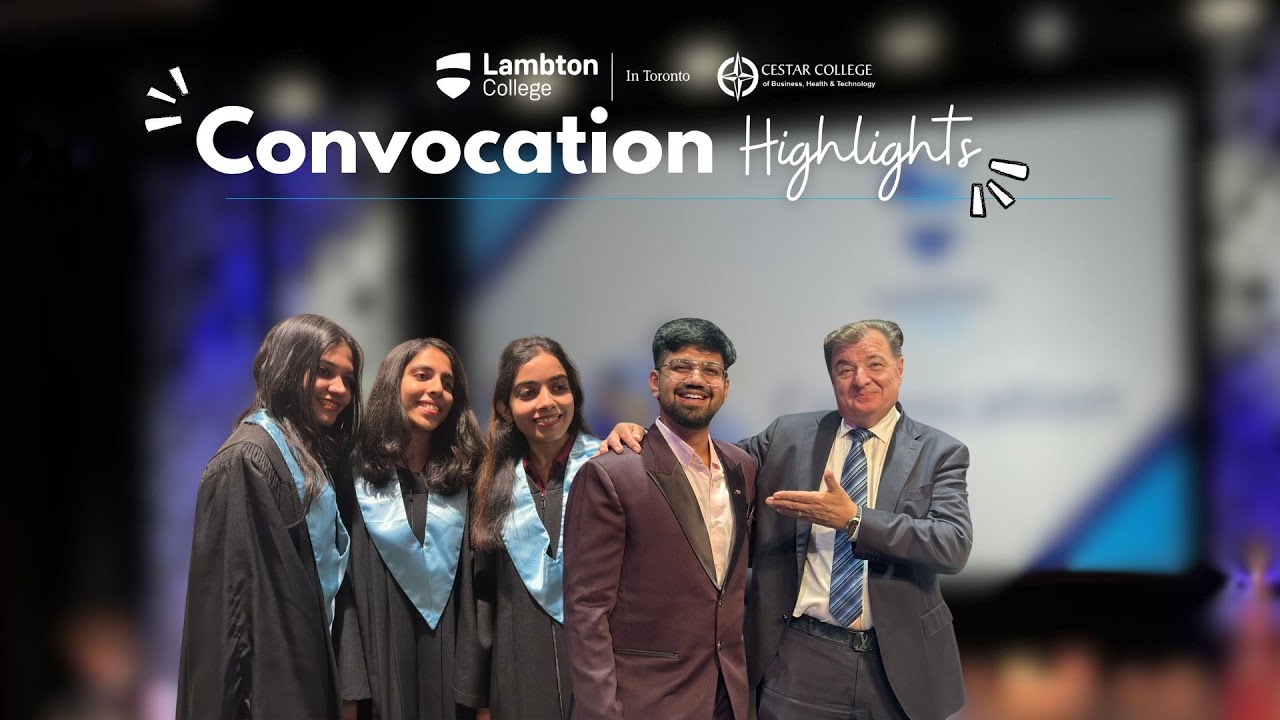 🎊 Fall 2024 Convocation (Highlights) | Lambton College In Toronto 🎓 ...