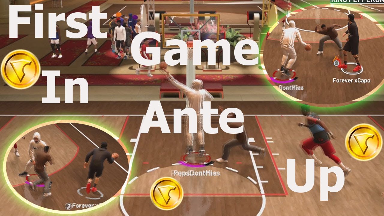 First Game in Ante Up NBA 2K19 - YouTube