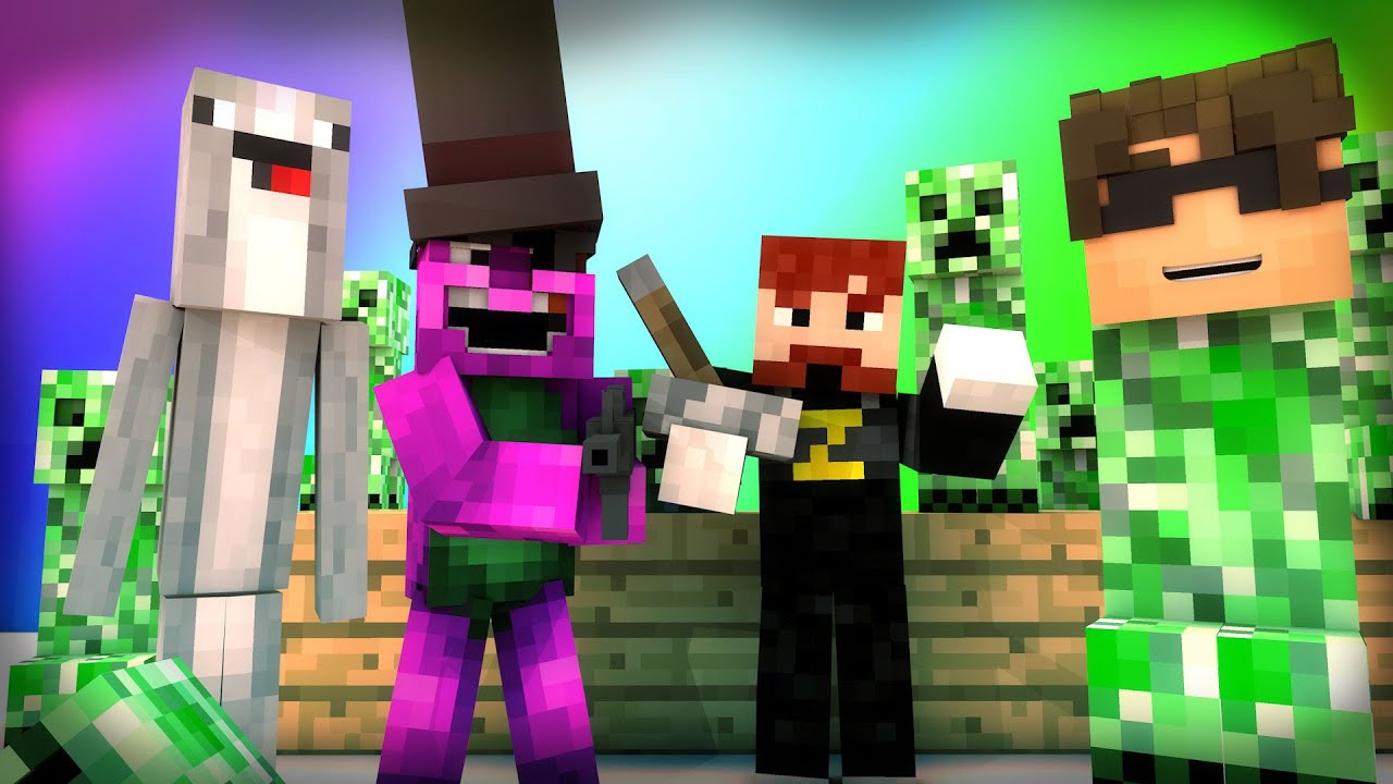Minecraft Mini-Game : DO NOT LAUGH! (CRAPPING CREEPER AND THE ...