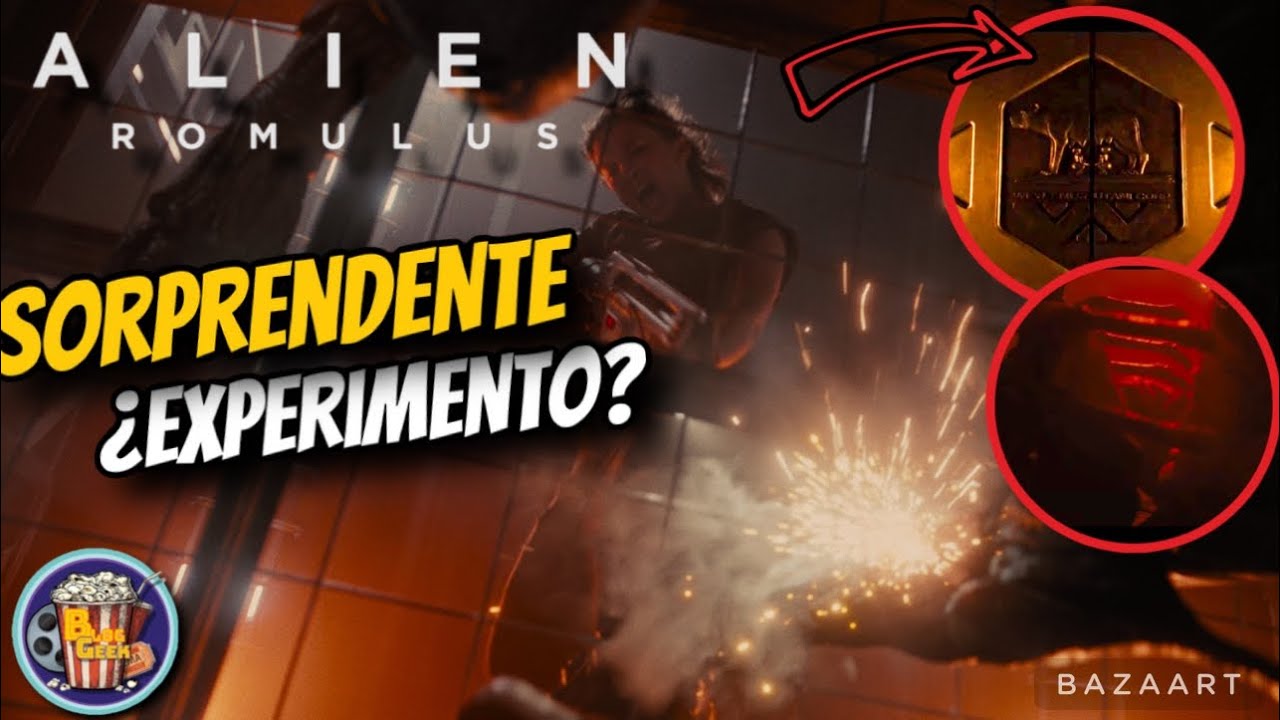 ALIEN ROMULUS TRÁILER 2 ANÁLISIS ¿NUEVA VARIANTE DE facehugger? RÓMULO ...
